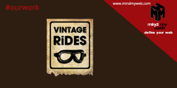 Mindmyweb -Vintage rides poster desing - porfolio - our work