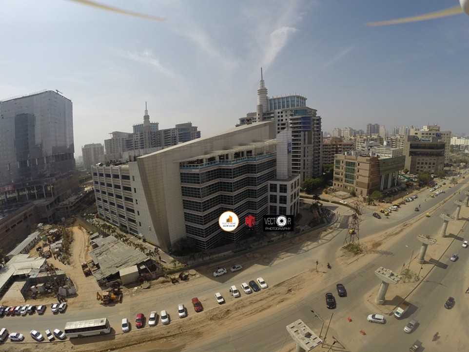 Arial Photography walk though for DLF phase 5